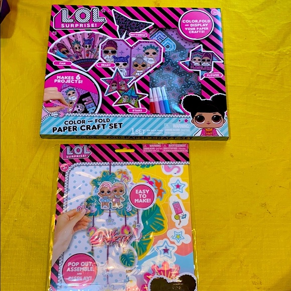 Toys | Lol Surprise Paper Craft Set Bundle New | Poshmark